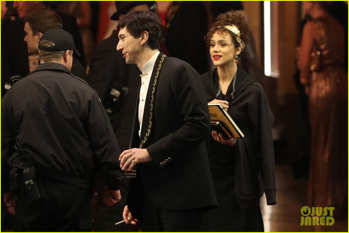 Adam Driver Films Scenes for 'Megalopolis' with Nathalie Emmanuel in ...