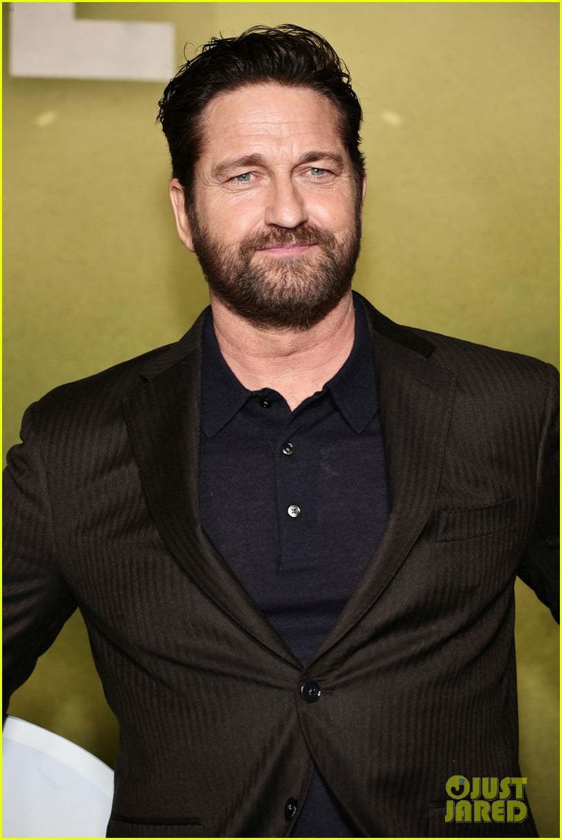 Gerard Butler & Morgan Brown Attend 'Plane' Screening: Photo 4880285 ...