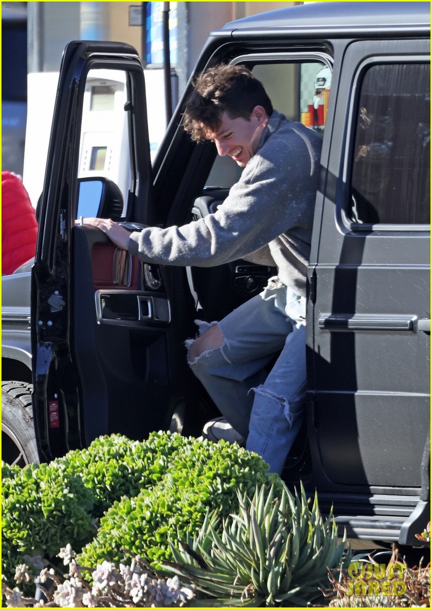 Charlie Puth Packs on PDA with Girlfriend Brooke Sansone During Gas ...