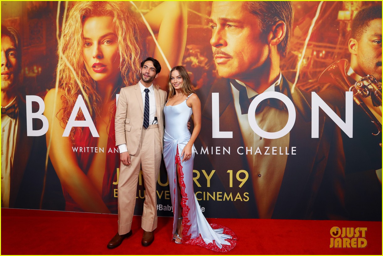 Margot Robbie's Brother Cameron Joins Her at 'Babylon' Australia ...