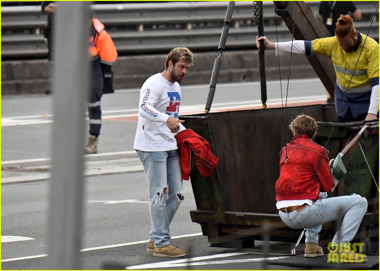 Ryan Gosling Hangs on For Dear Life While Filming 'The Fall Guy' Stunt ...