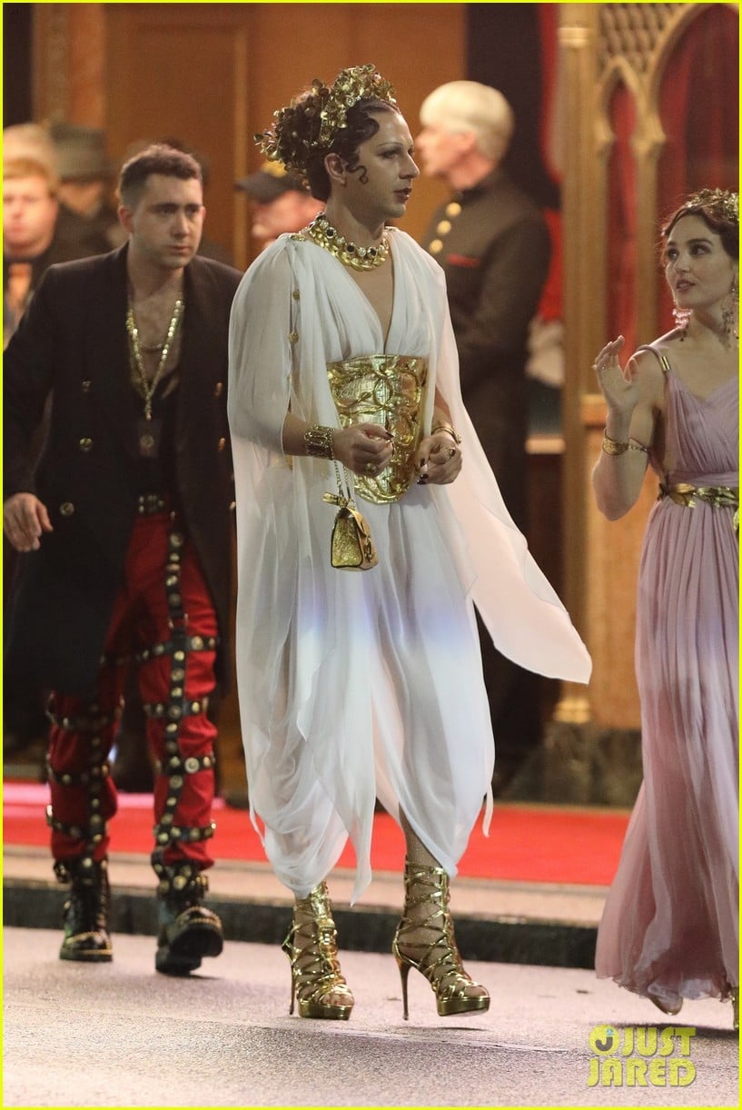 Shia LaBeouf Poses in Full Makeup, Heels & a Dress (Complete with ...