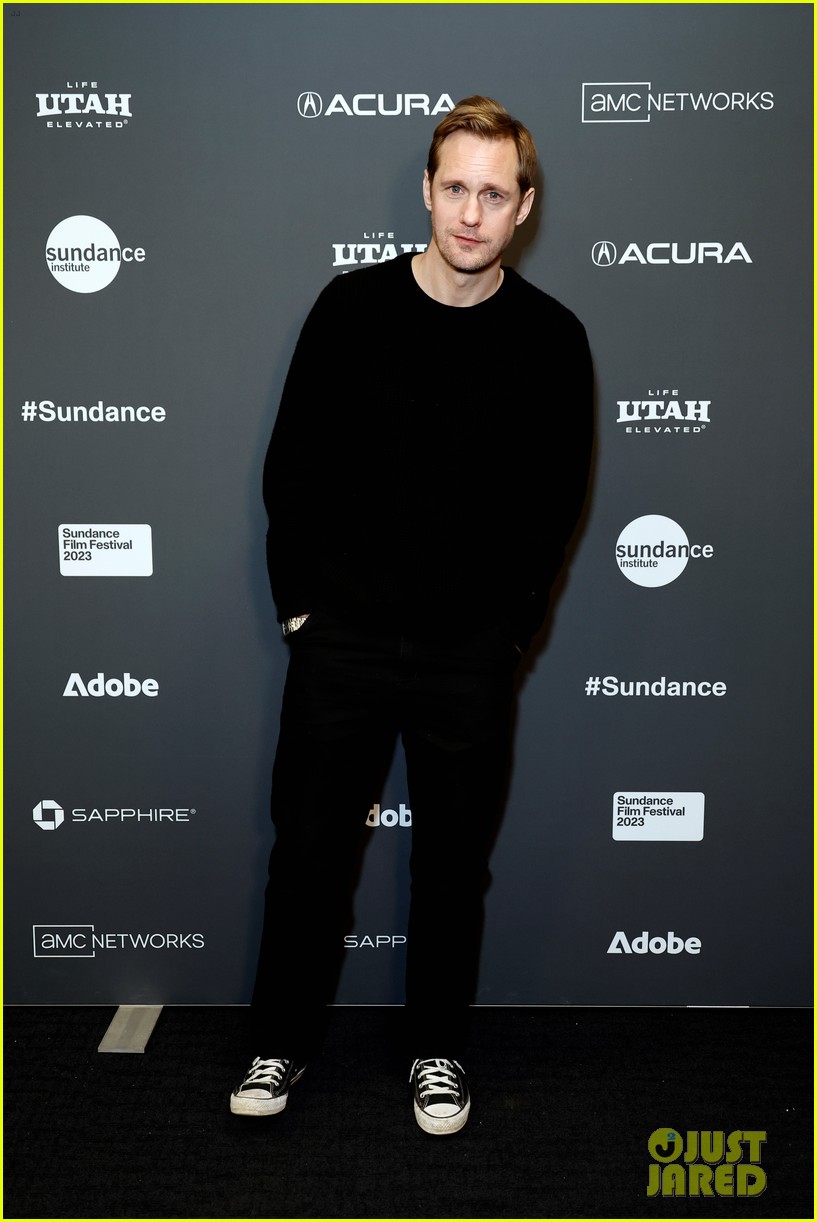 Alexander Skarsgard Wears a Leash Around His Neck at 'Infinity Pool ...