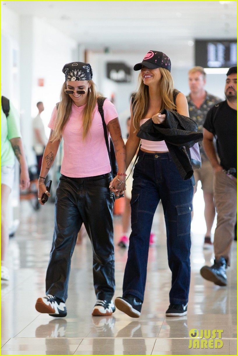 Chrishell Stause Holds Hands with Partner G-Flip While Arriving in Adelaide for Music Festival ...