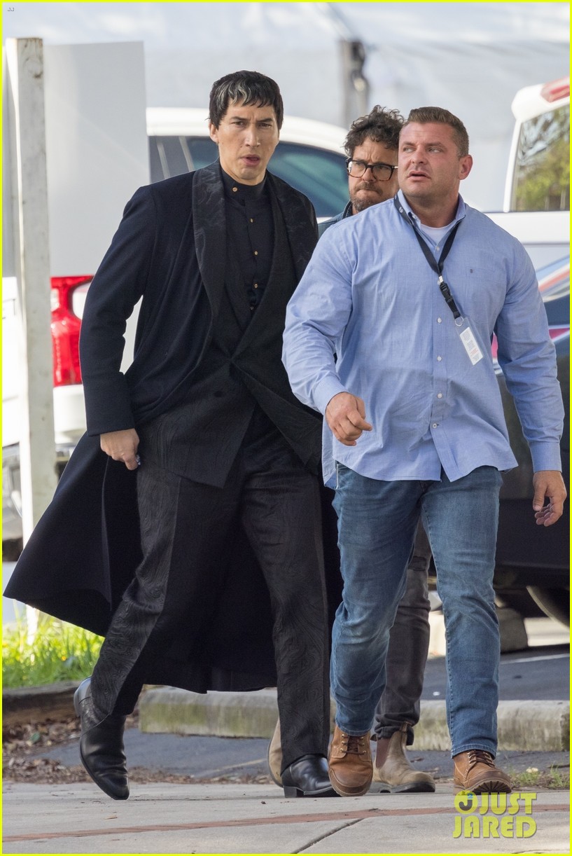 Adam Driver Meets Up With Nathalie Emmanuel & Laurence Fishburne For ...