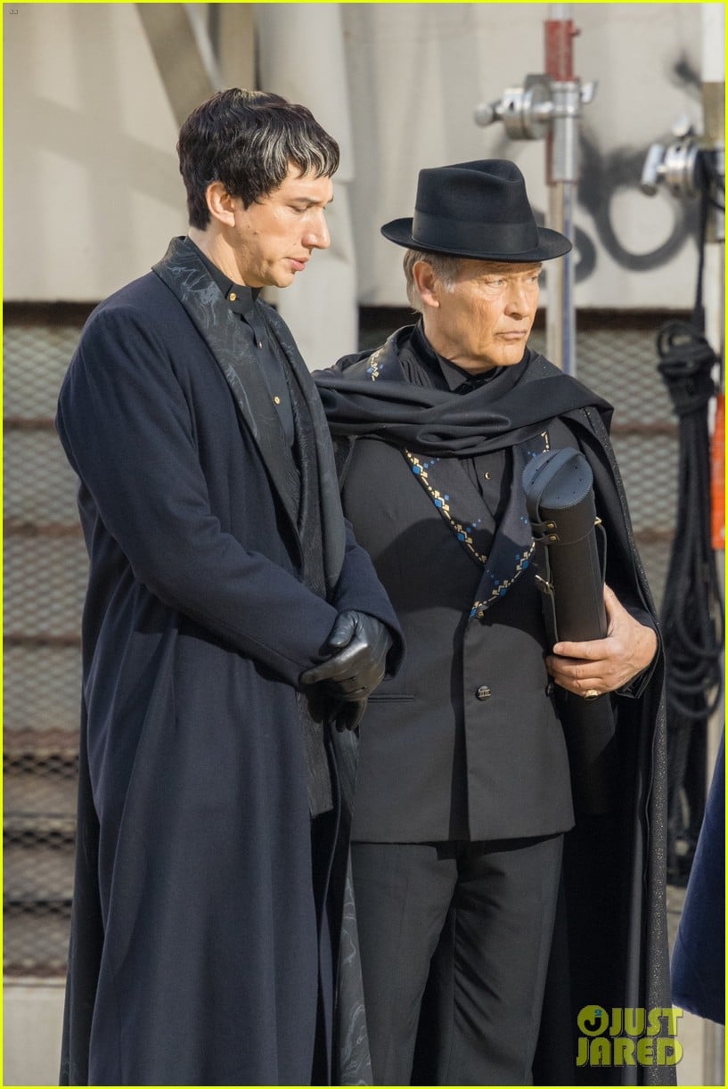 Adam Driver Meets Up With Nathalie Emmanuel & Laurence Fishburne For ...