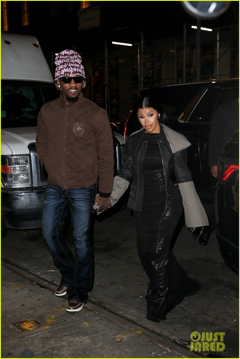 Cardi B & Offset Hold Hands While Stepping Out for Dinner on Valentine ...