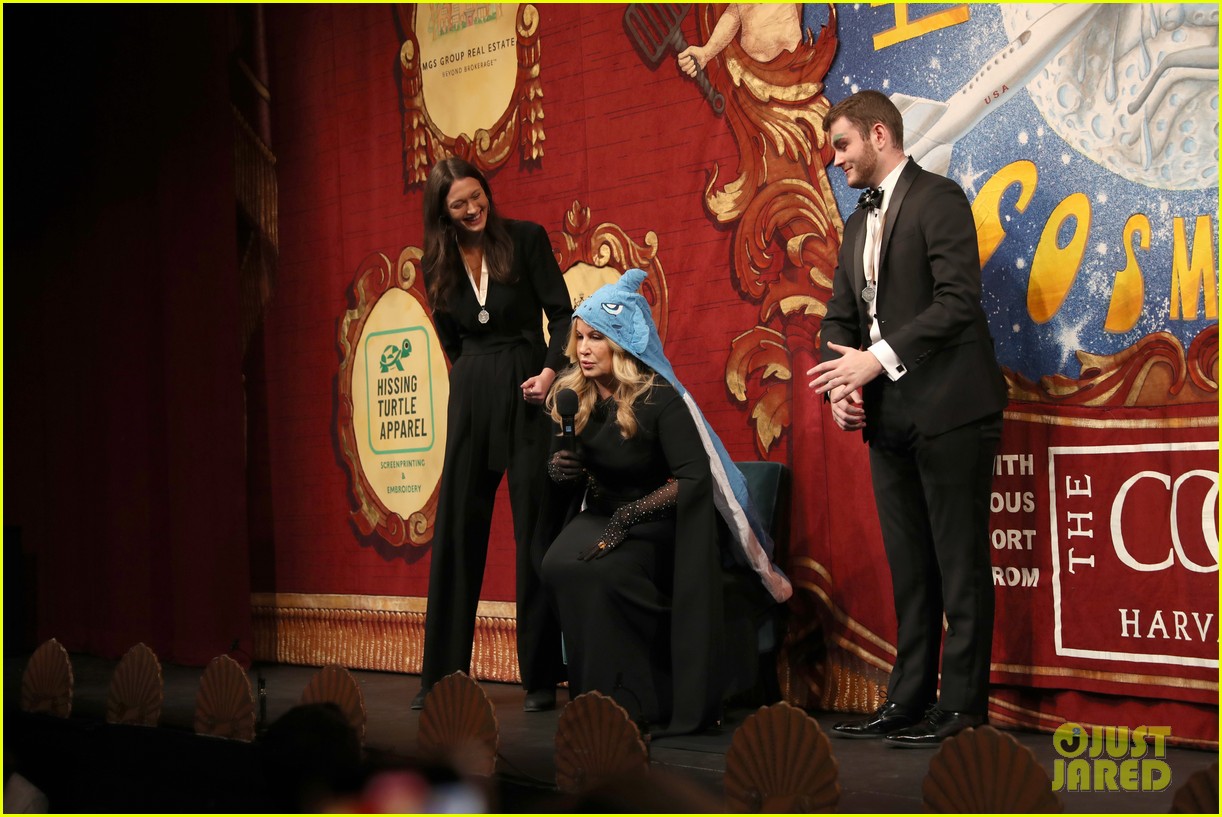 Jennifer Coolidge Plays Her Dream Role of Dolphin During Hasty Pudding ...