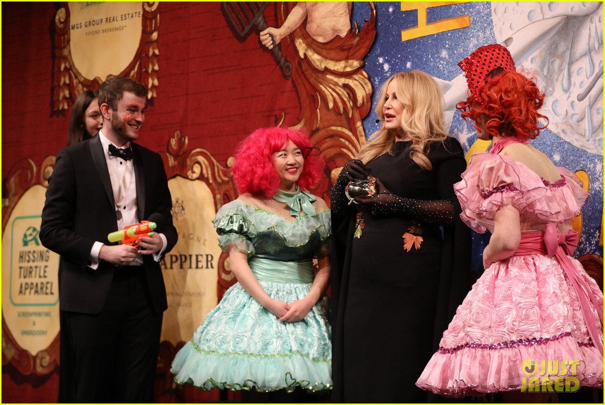 Jennifer Coolidge Plays Her Dream Role of Dolphin During Hasty Pudding ...