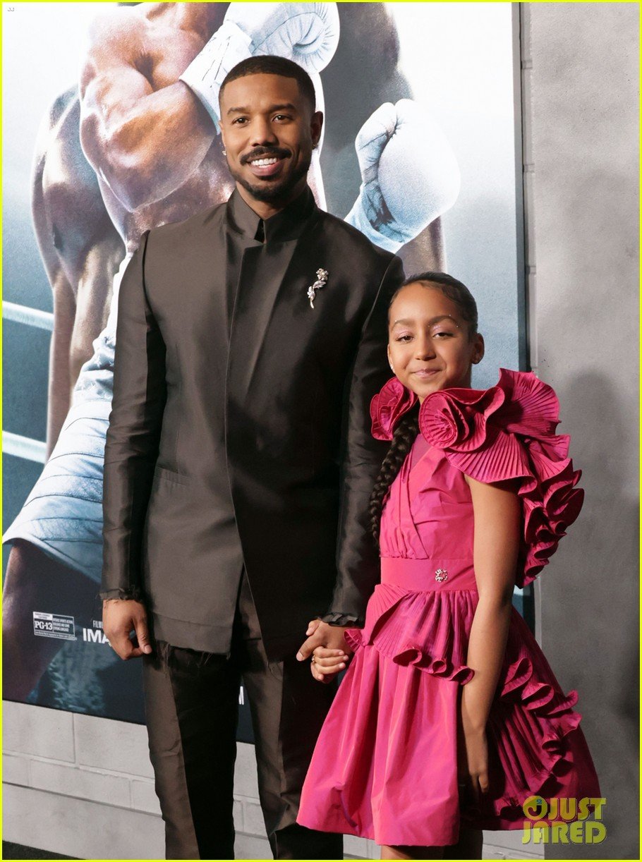 Michael B. Jordan & His 'Creed III' Family Attend L.A. Premiere Ahead of Friday's Theatrical ...