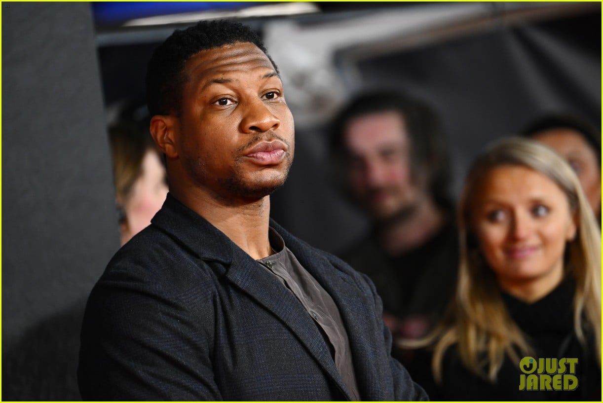Michael B. Jordan Hugs It Out With Jonathan Majors at 'Creed III ...