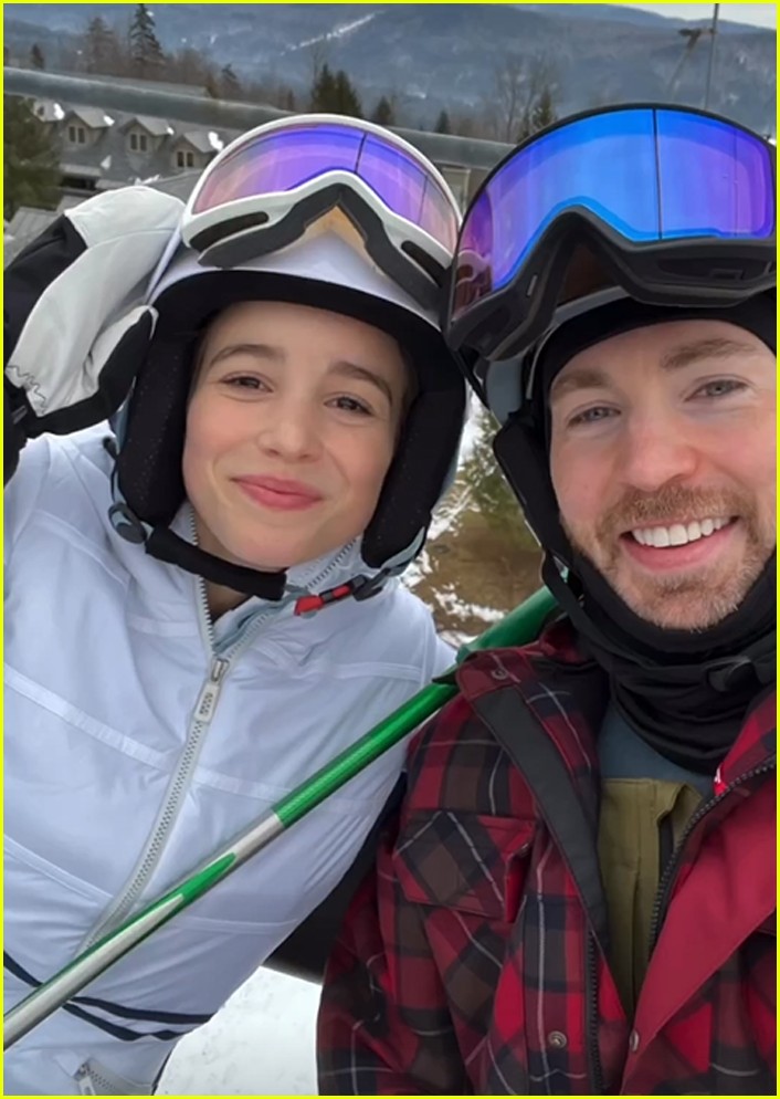 Chris Evans & Girlfriend Alba Baptista Look So Cute in Rare Personal Photos (& He Also Shared a ...