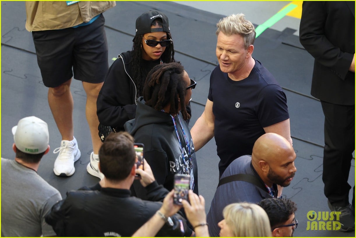 Gordon Ramsay Attends Super Bowl 2023 Ahead of 'Next Level Chef' Season ...