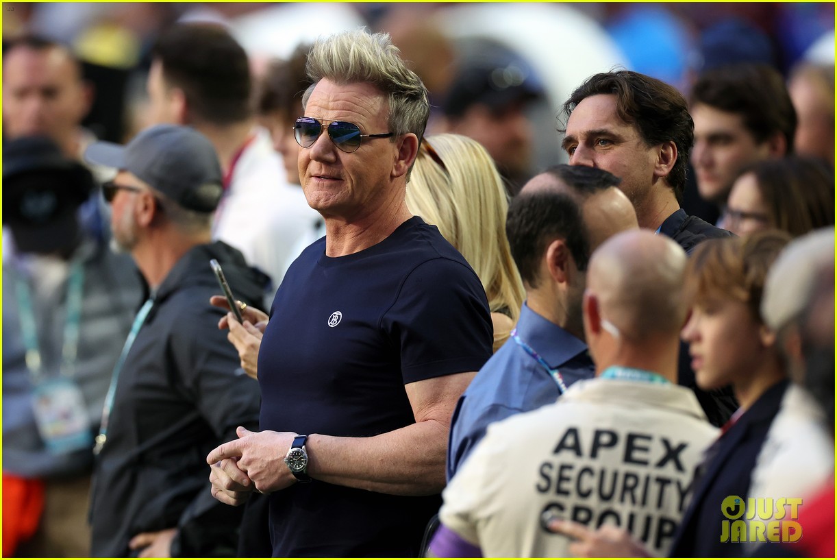 Gordon Ramsay Attends Super Bowl 2023 Ahead of 'Next Level Chef' Season ...
