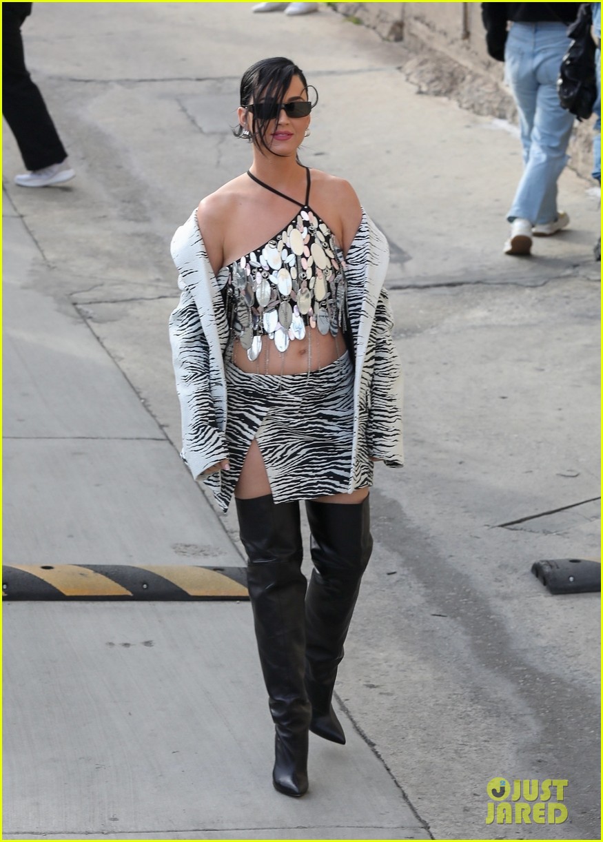 Katy Perry Strikes a Pose While Modeling Bold Look Ahead of 'American ...