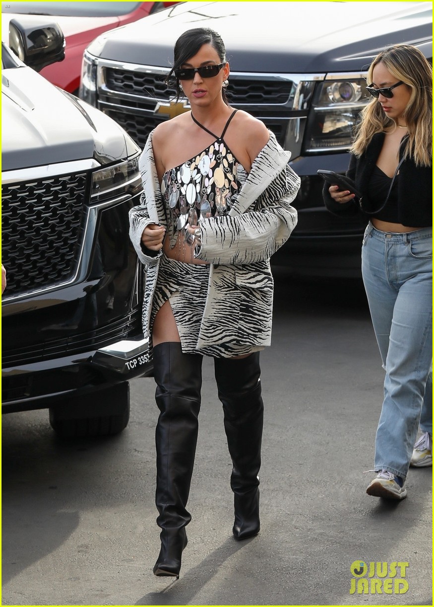 Katy Perry Strikes a Pose While Modeling Bold Look Ahead of 'American ...