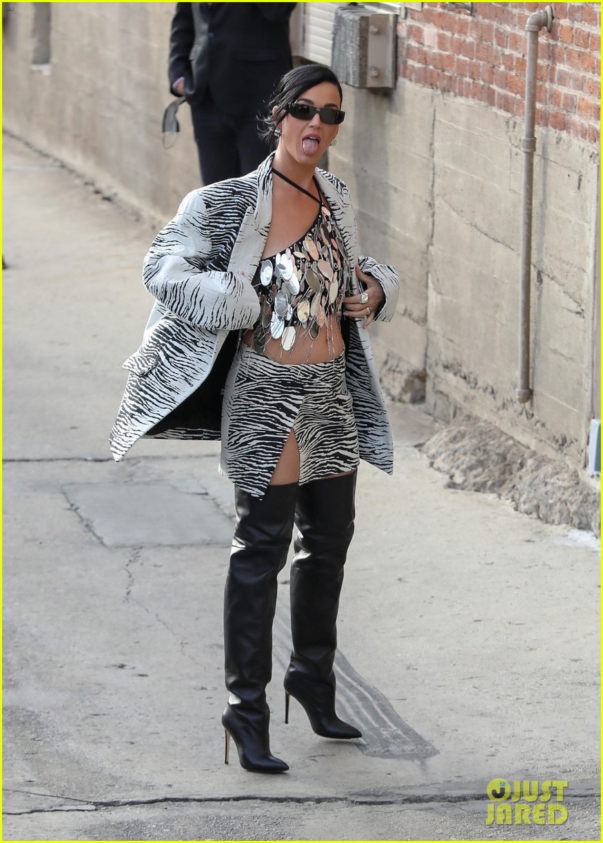 Katy Perry Strikes a Pose While Modeling Bold Look Ahead of 'American ...