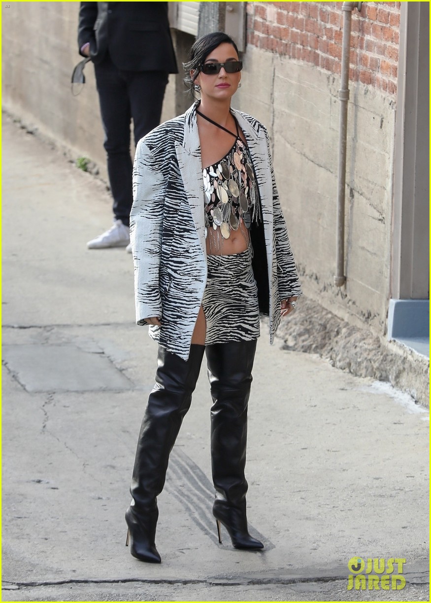Katy Perry Strikes a Pose While Modeling Bold Look Ahead of 'American ...