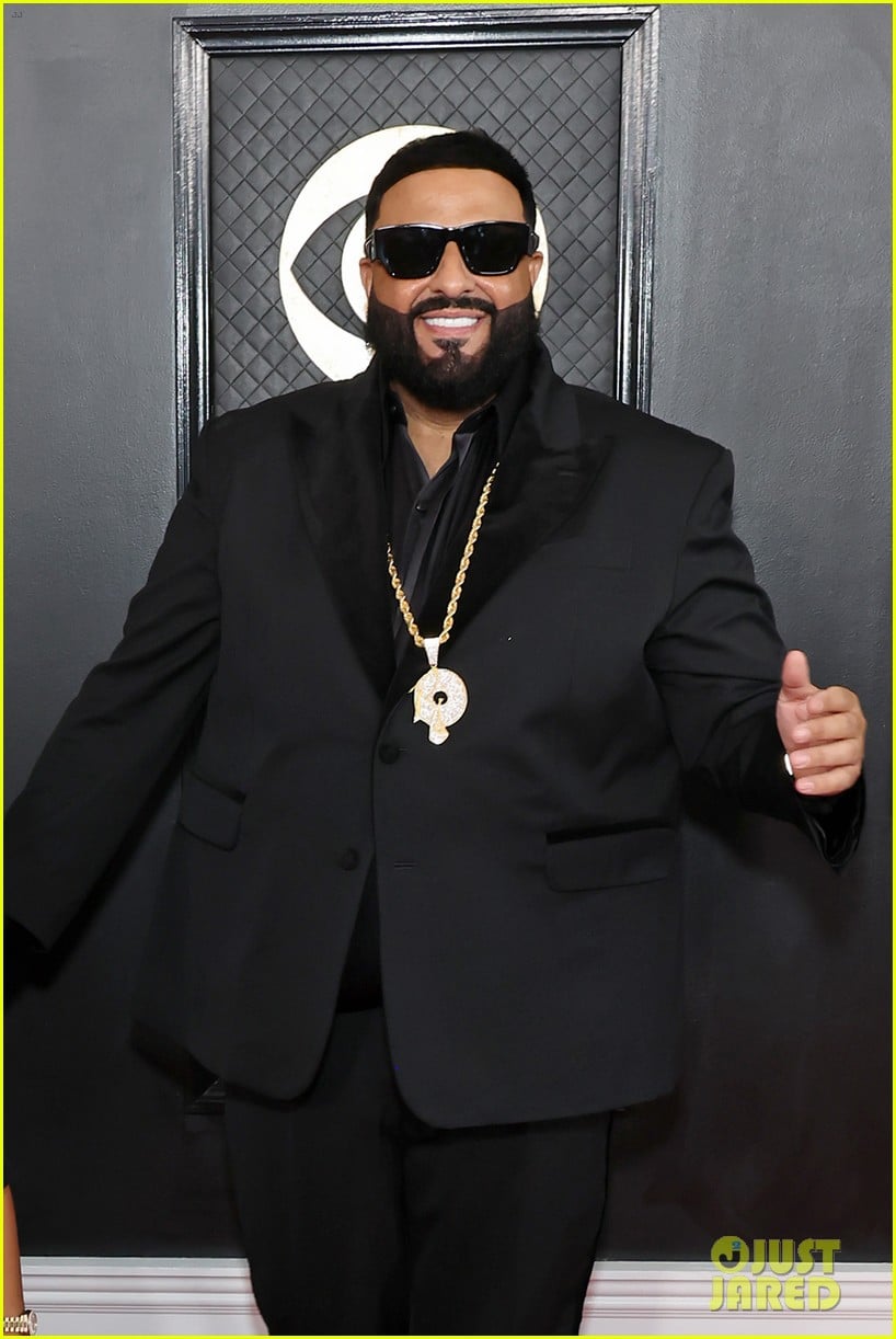 DJ Khaled Attends Grammys 2023 with Wife Nicole Tuck & Their Sons Asahd ...