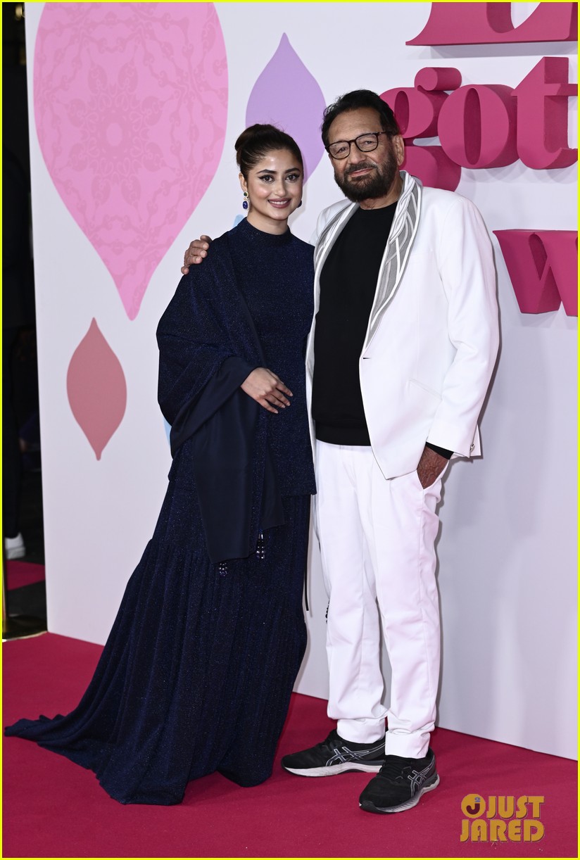 Lily James Hugs It Out With Shazad Latif at 'What's Love Got To Do With ...