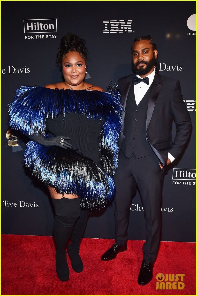 Lizzo Hard Launches Relationship with Myke Wright, Performs at Clive ...