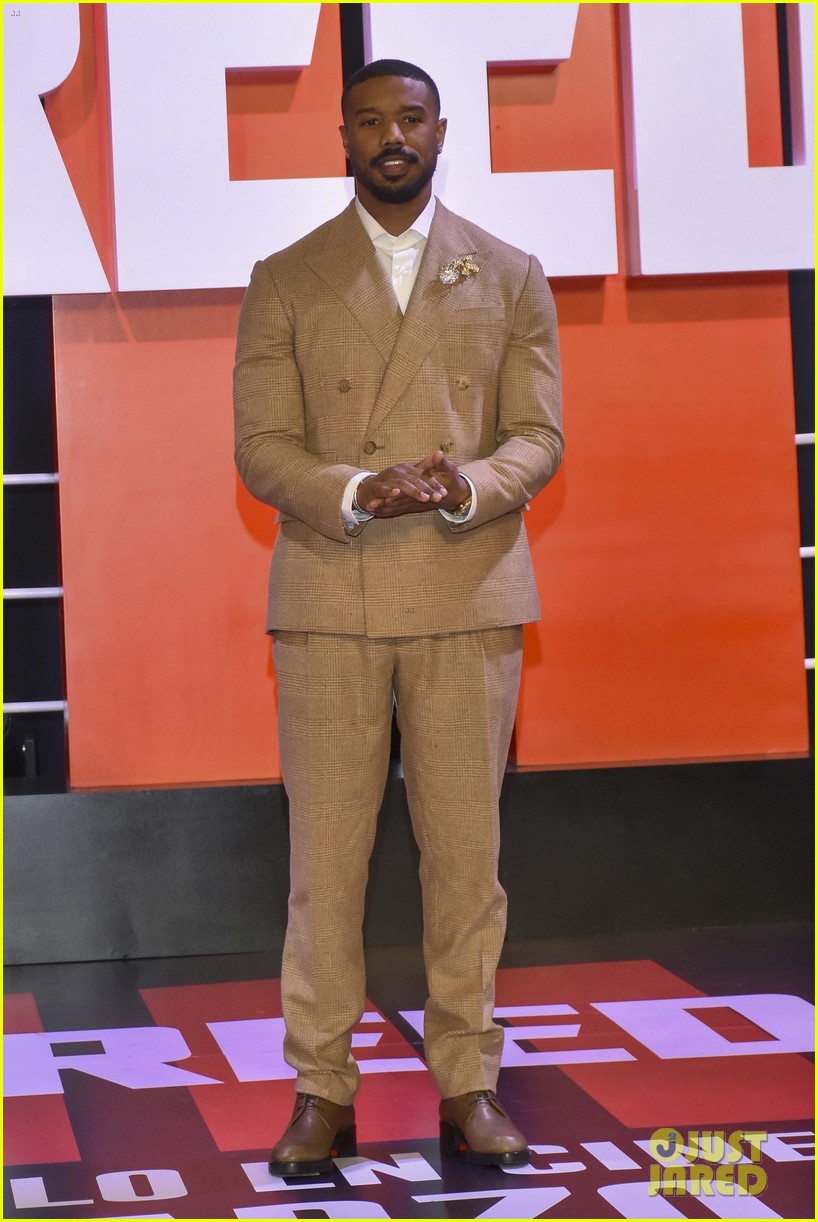 Michael B. Jordan Looks Sharp at 'Creed III' Premiere in Mexico City ...