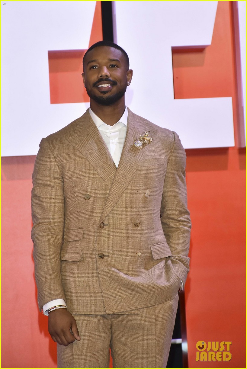 Michael B. Jordan Looks Sharp at 'Creed III' Premiere in Mexico City ...