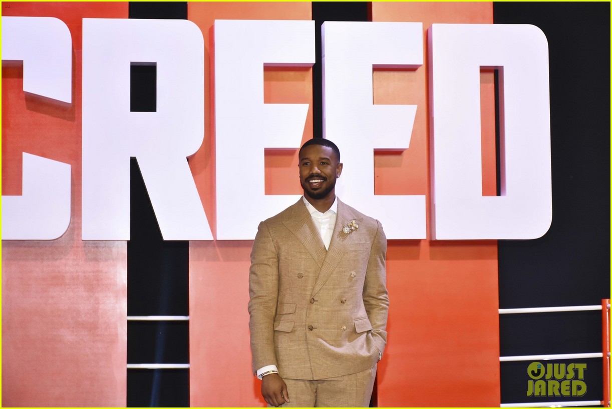 Michael B. Jordan Looks Sharp at 'Creed III' Premiere in Mexico City ...