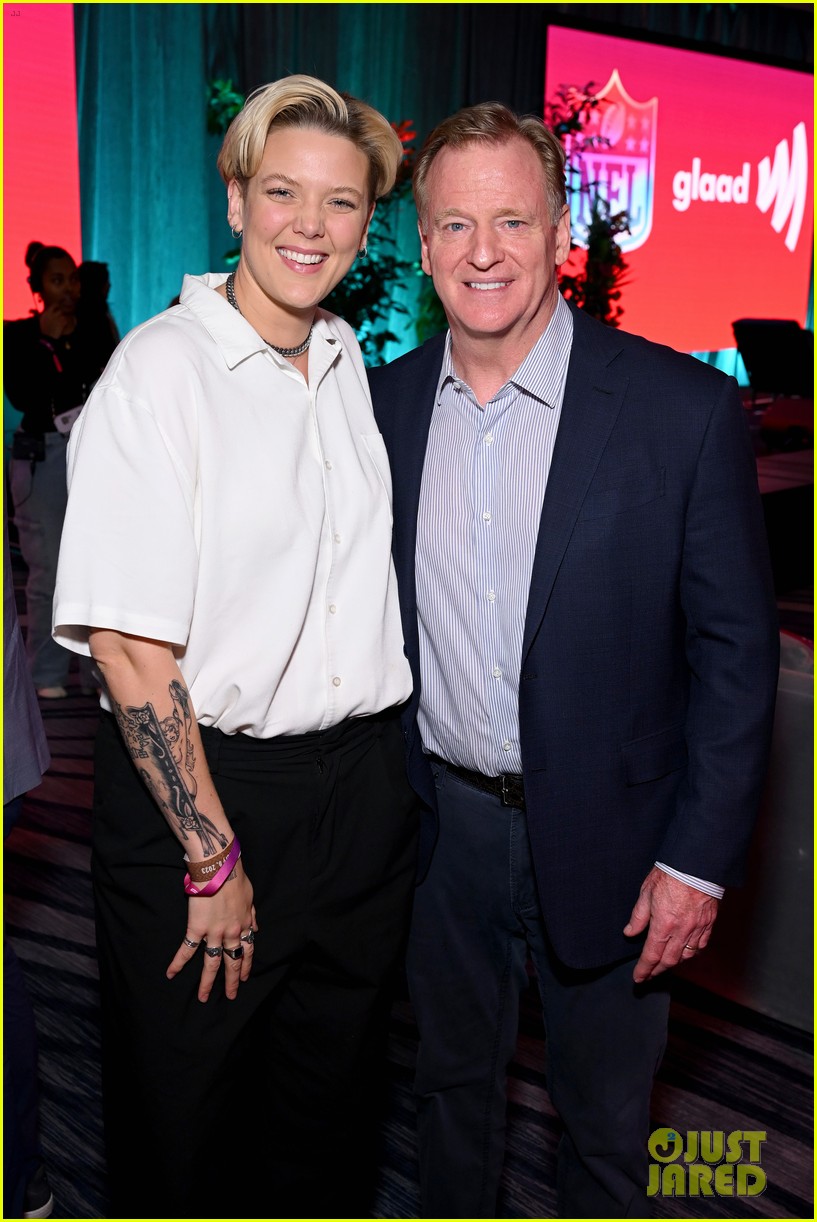 R.K. Russell & Boyfriend Corey O'Brien Couple at GLAAD & NFL Pride ...