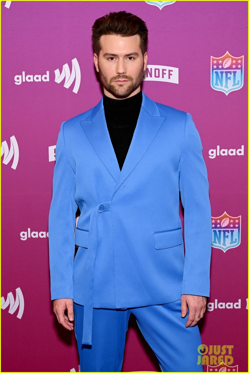 R.K. Russell & Boyfriend Corey O'Brien Couple at GLAAD & NFL Pride ...