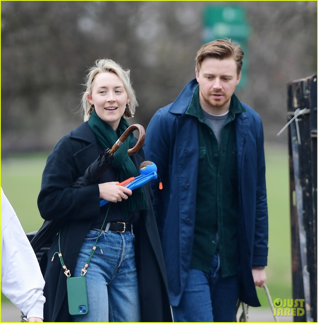 Saoirse Ronan Spotted with Longtime Boyfriend Jack Lowden While Walking ...
