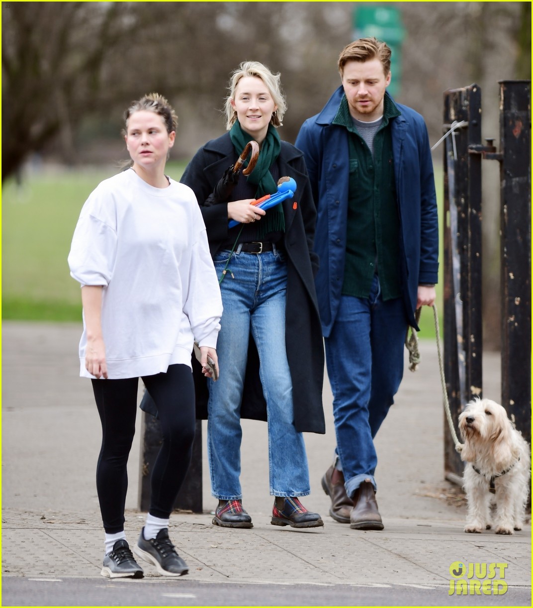 Saoirse Ronan Spotted with Longtime Boyfriend Jack Lowden While Walking ...