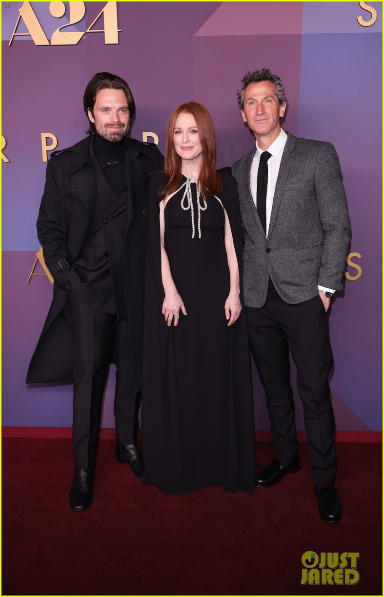 Julianne Moore & Sebastian Stan Hit The World Premiere of Their New Apple Thriller 'Sharper' In ...