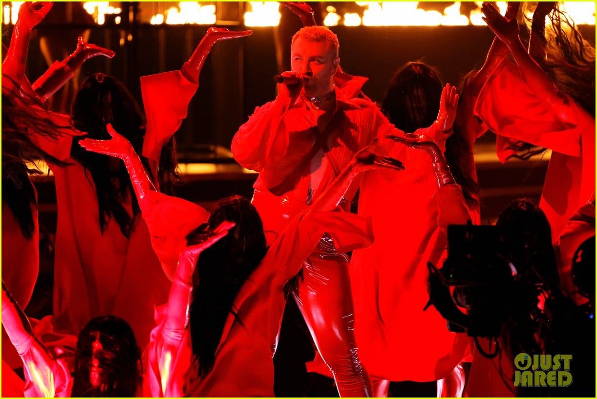 Sam Smith & Kim Petras Heat Up the Grammys Stage with 'Unholy ...