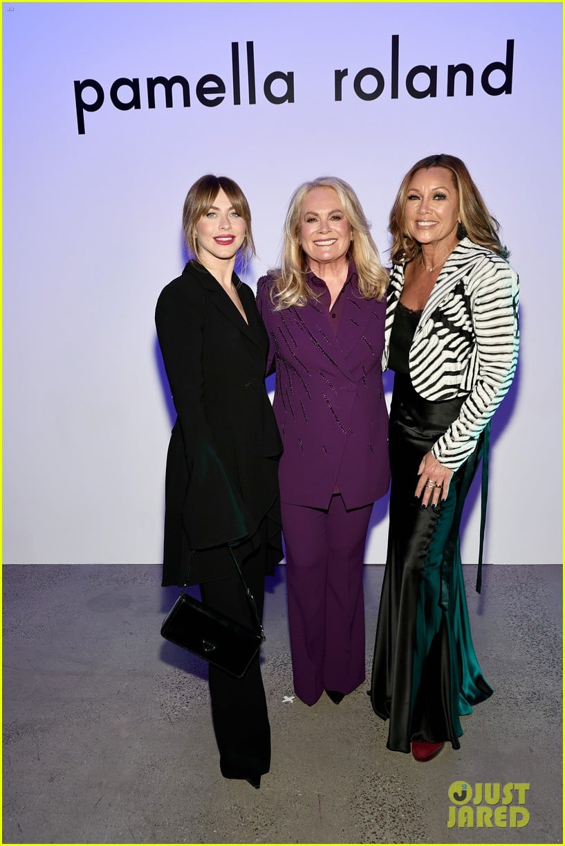 Vanessa Williams Attends Pamella Roland Fashion Show with Her Three ...