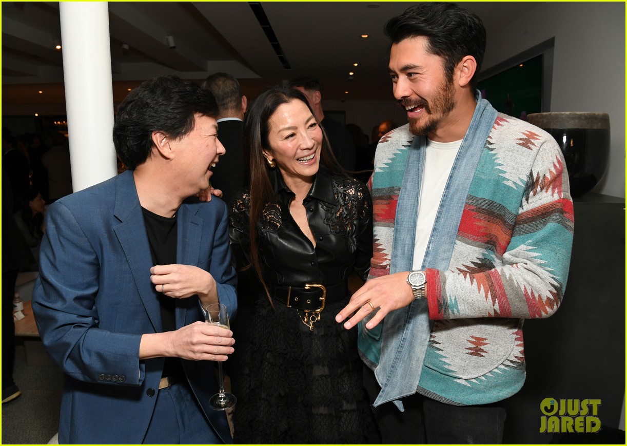Michelle Yeoh Has 'Crazy Rich Asians' Reunion With Henry Golding & Ken ...