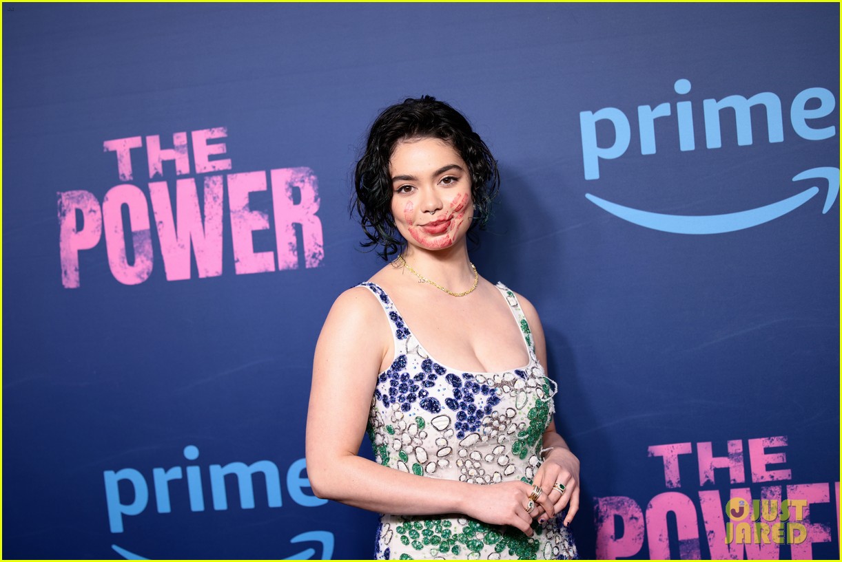 Auli'i Cravalho Reveals The Reason For Red Handprint On Her Face at 'The Power' Premiere: Photo ...