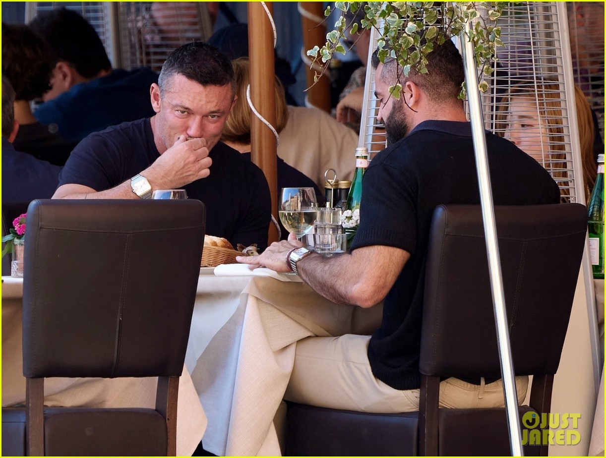 Luke Evans Spotted Sightseeing in Rome with Boyfriend Fran Tomas ...