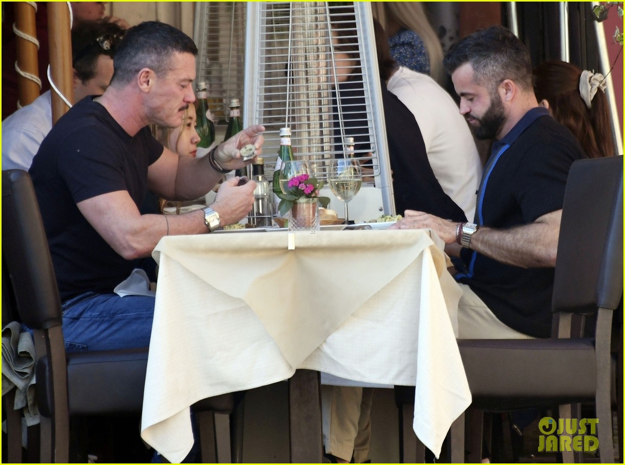 Luke Evans Spotted Sightseeing in Rome with Boyfriend Fran Tomas ...