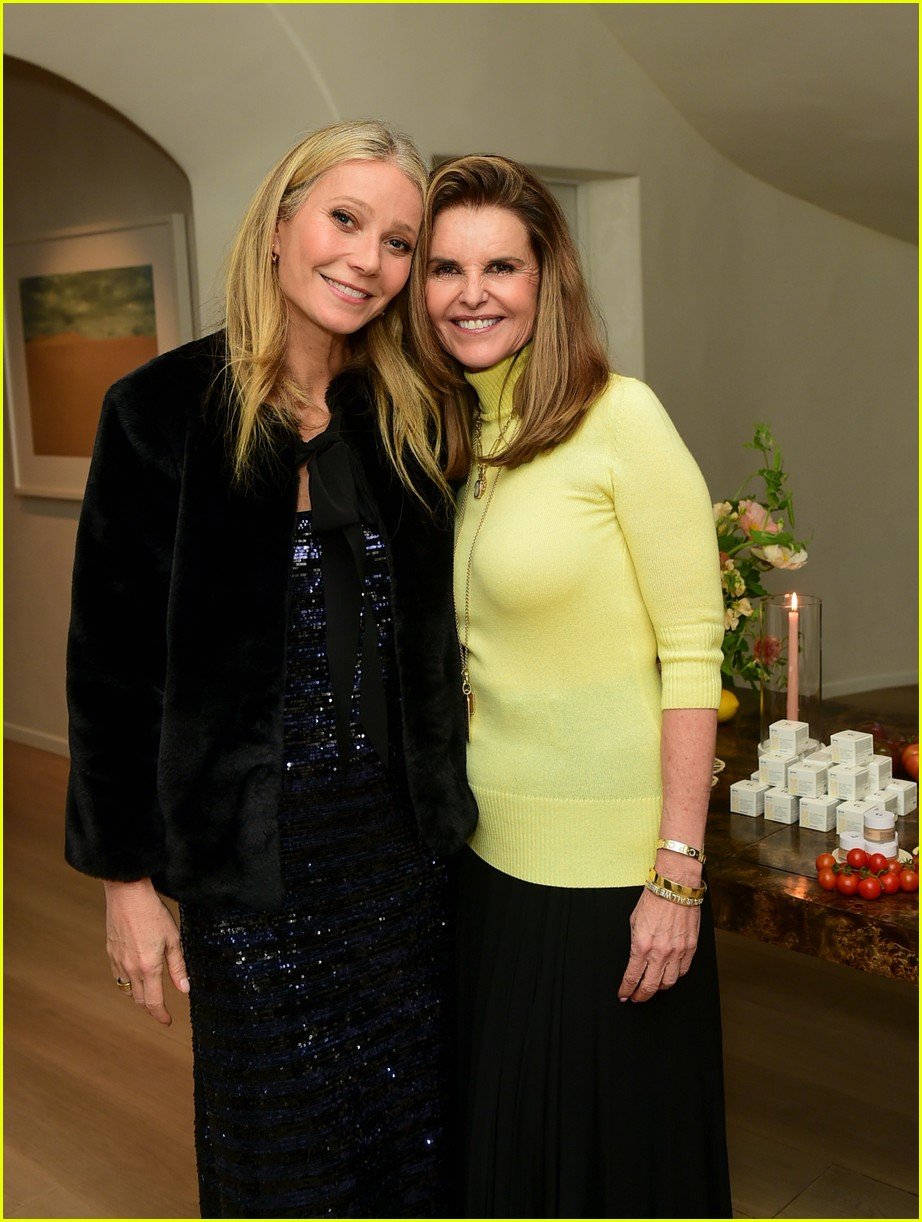 Gwyneth Paltrow Celebrates New Goop Drop With Maria Shriver at Star ...