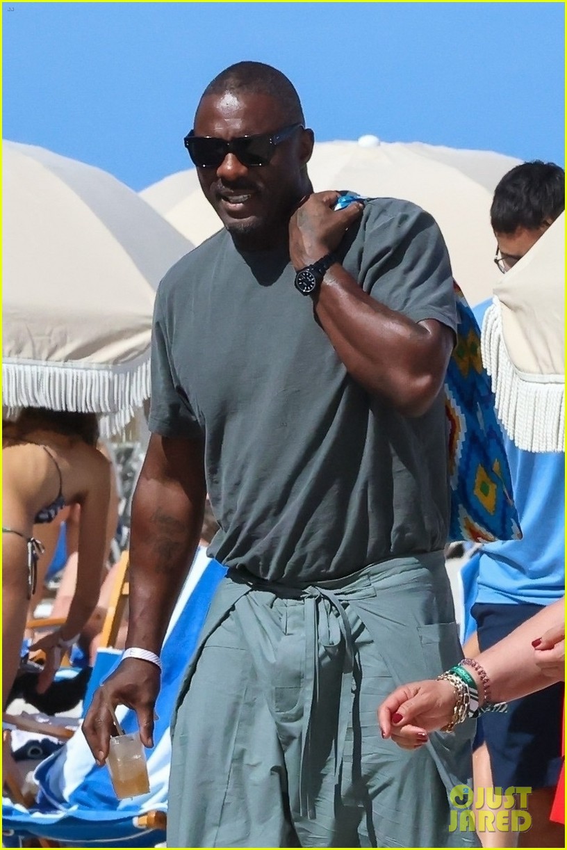 Idris Elba Hits The Beach With Wife Sabrina In Between Ultra Music ...