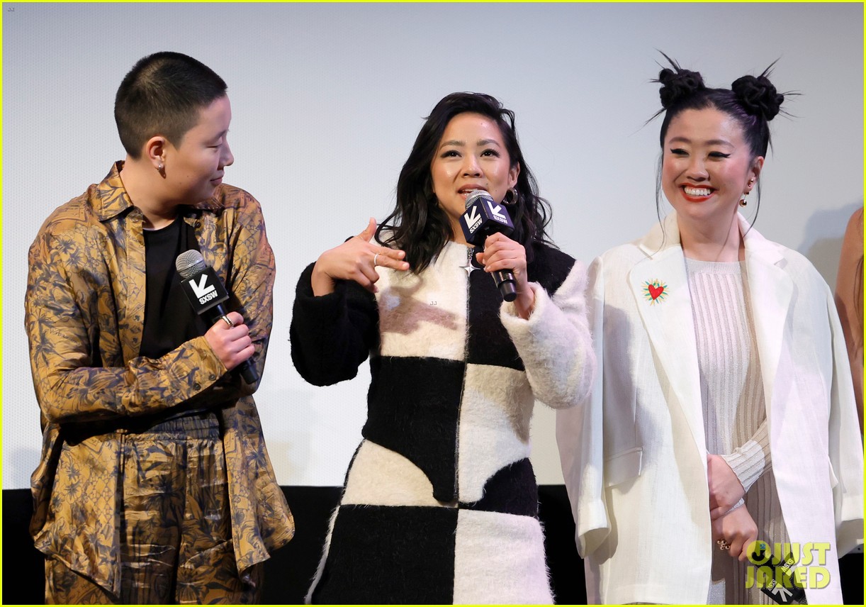 Stephanie Hsu, Sherry Cola, Ashley Park, & Sabrina Wu Buddy Up at 'Joy ...