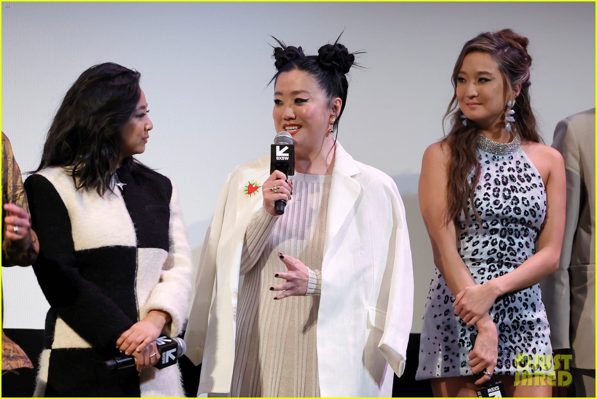 Stephanie Hsu, Sherry Cola, Ashley Park, & Sabrina Wu Buddy Up at 'Joy ...