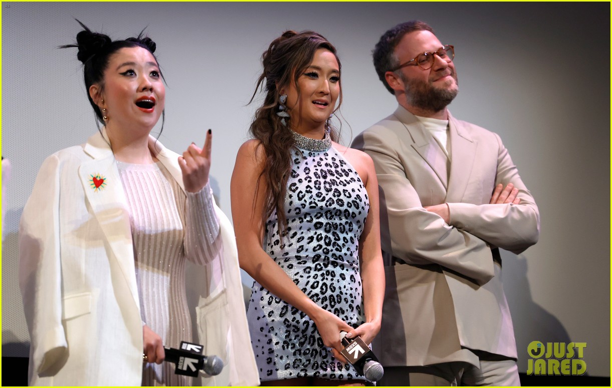 Stephanie Hsu, Sherry Cola, Ashley Park, & Sabrina Wu Buddy Up at 'Joy ...