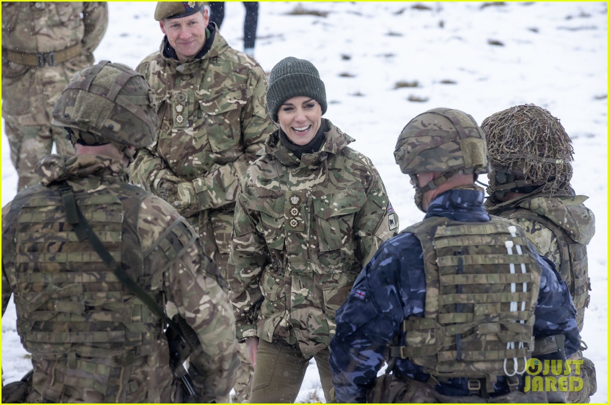 Kate Middleton Participates in Military Training Exercises During Irish ...