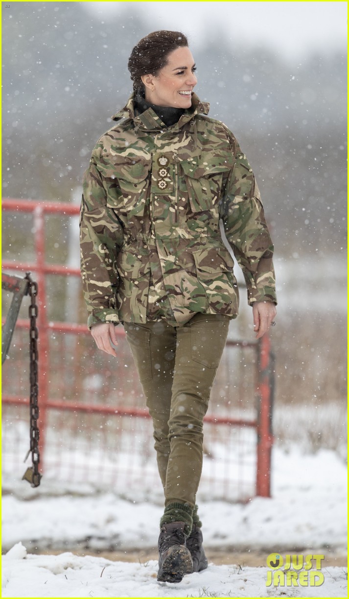 Kate Middleton Participates in Military Training Exercises During Irish ...