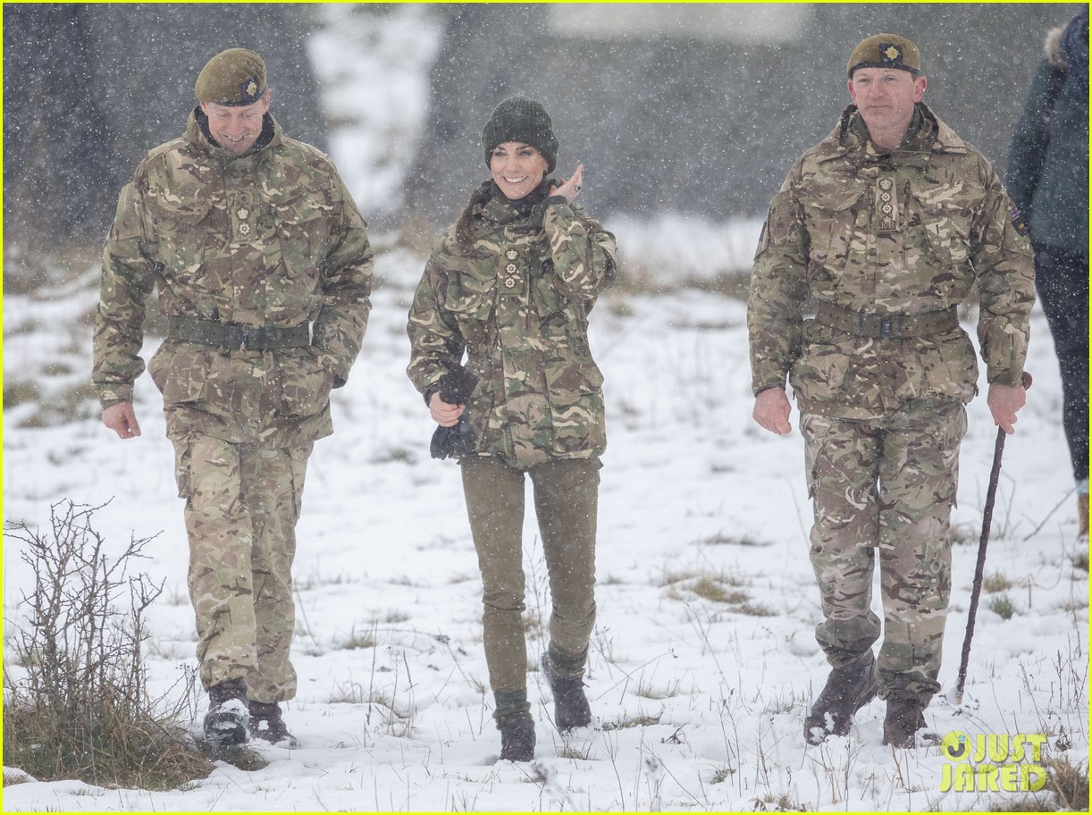 Kate Middleton Participates in Military Training Exercises During Irish ...