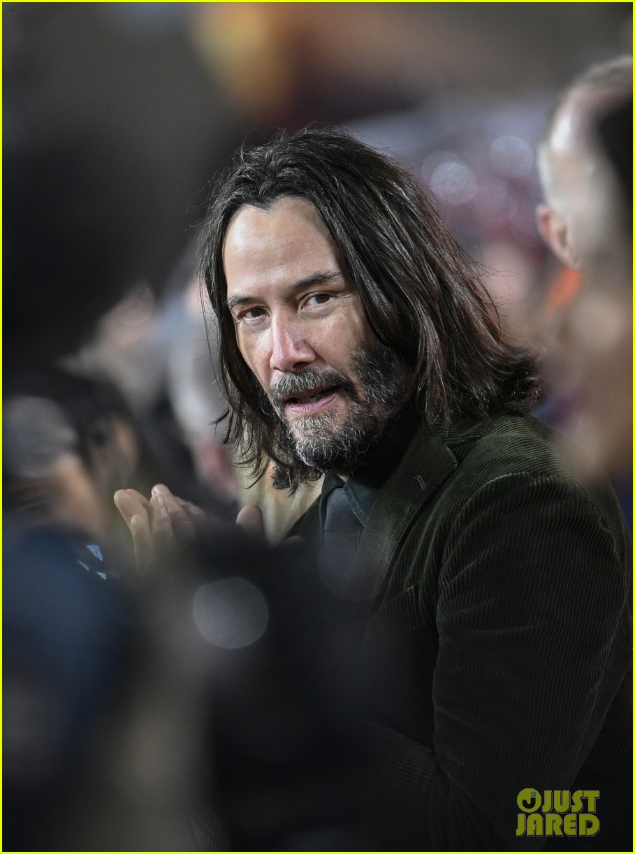 Keanu Reeves Kicks Off The First Of Many 'John Wick: Chapter 4' Premieres in London: Photo ...