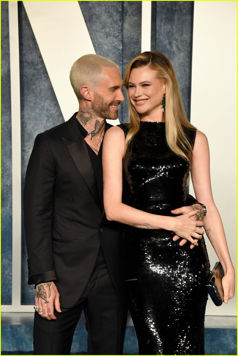 Adam Levine & Behati Prinsloo Look So in Love During First Red Carpet ...