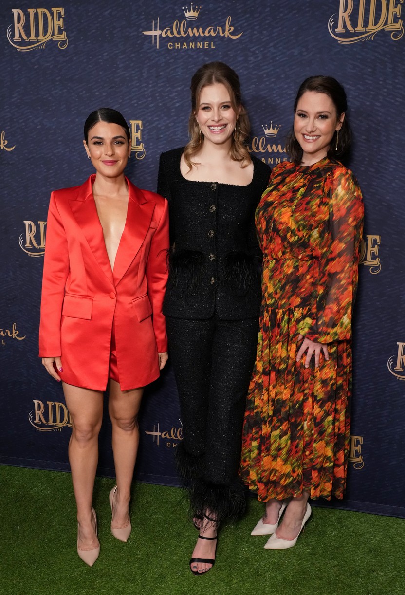 Chyler Leigh Supports Tiera Skovbye, Nancy Travis & More at Hallmark's ...